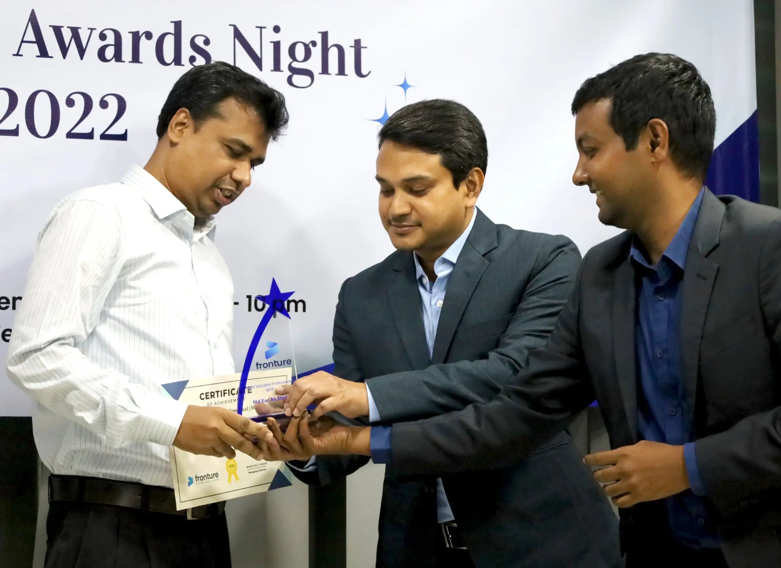 Employee Awards Night ‘22 - Fronture Technologies Limited - Fronture ...